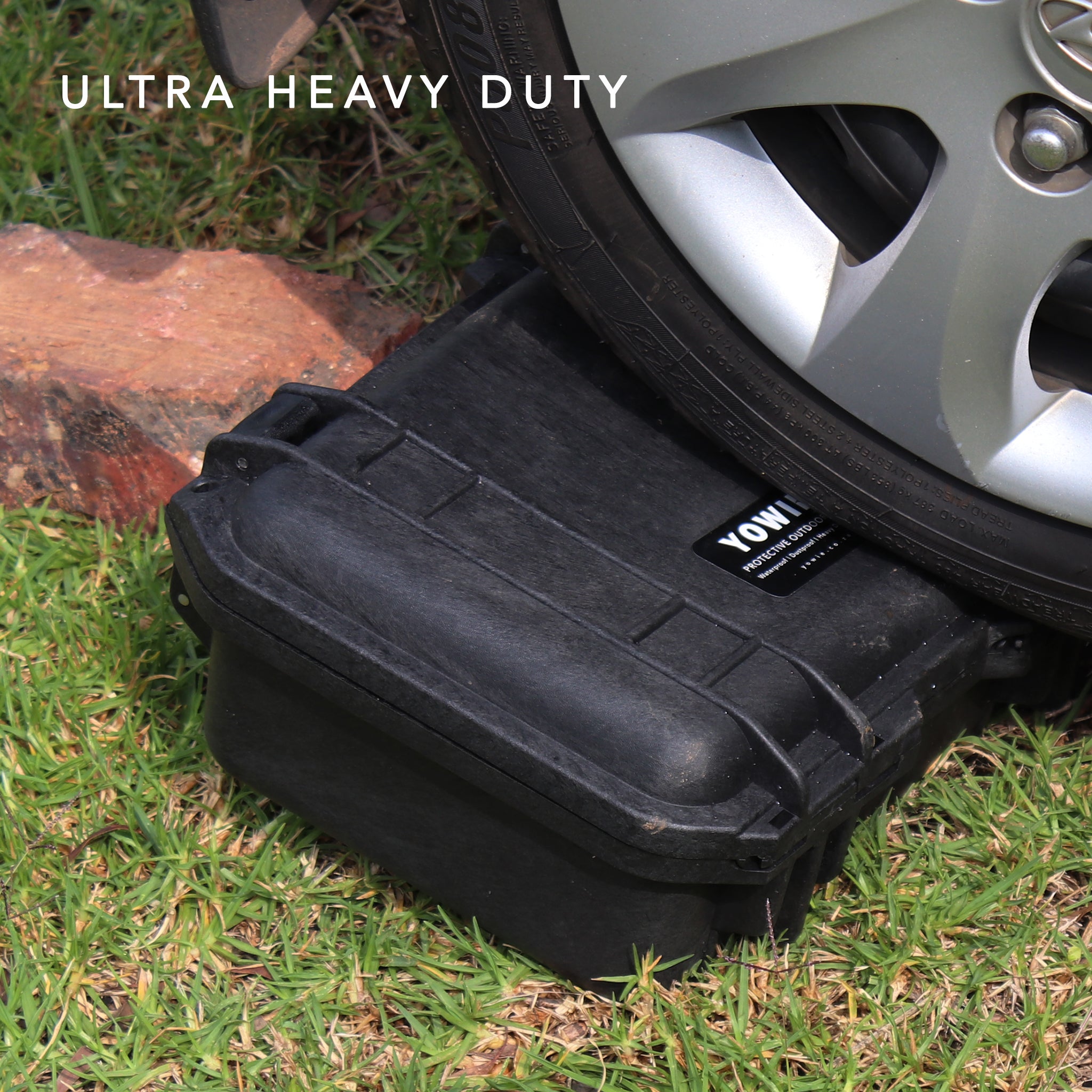 Protective Outdoor Case - 27cm Black | Waterproof Hardshell Case with ...