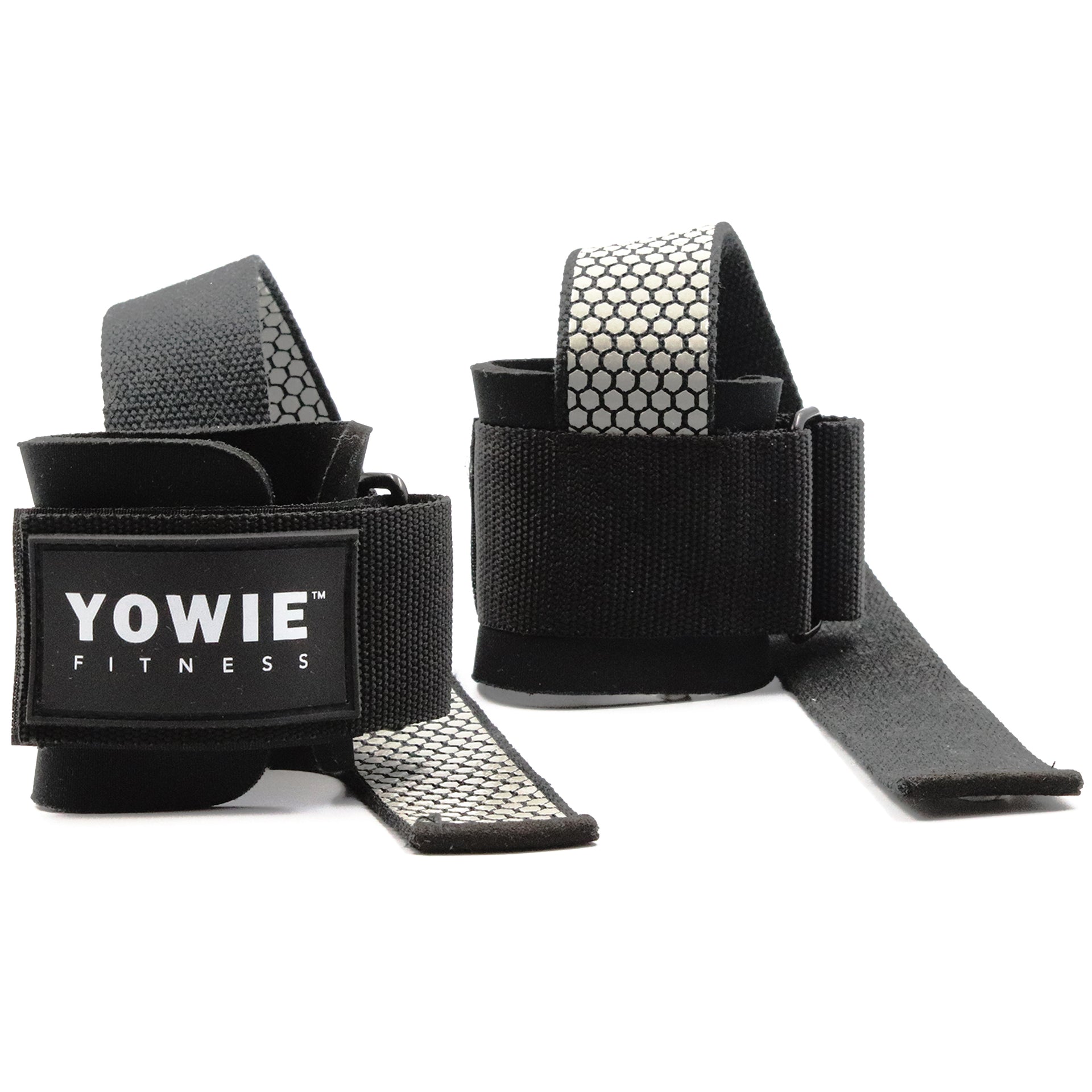 Lifting Wrist Wraps with Gel Strap - Black | Yowie