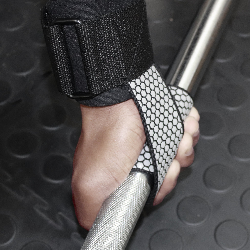 Lifting Wrist Wraps with Gel Strap - Black | Yowie
