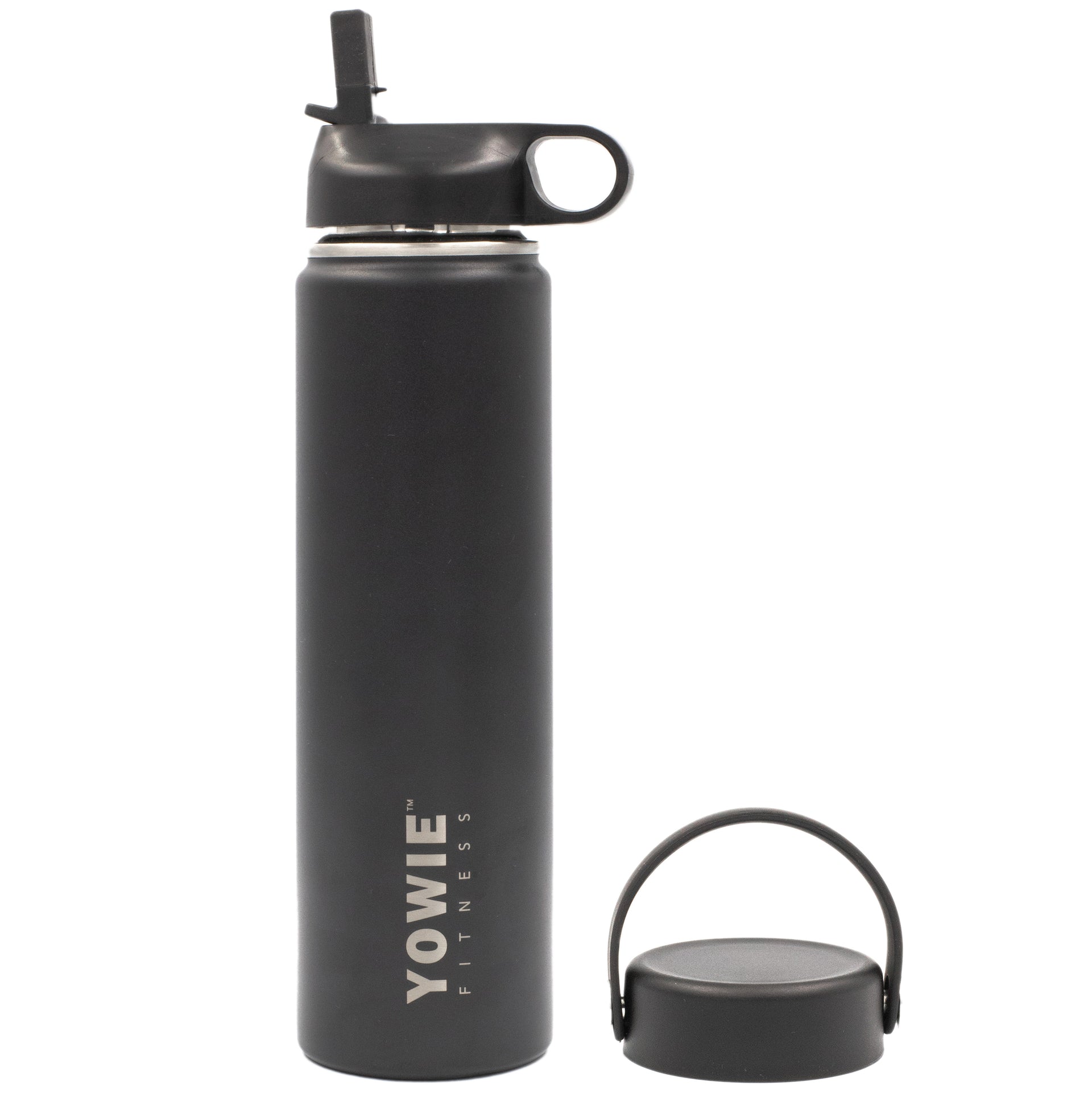 Active Flask - Black 800ml | Sports Water Bottle | Yowie