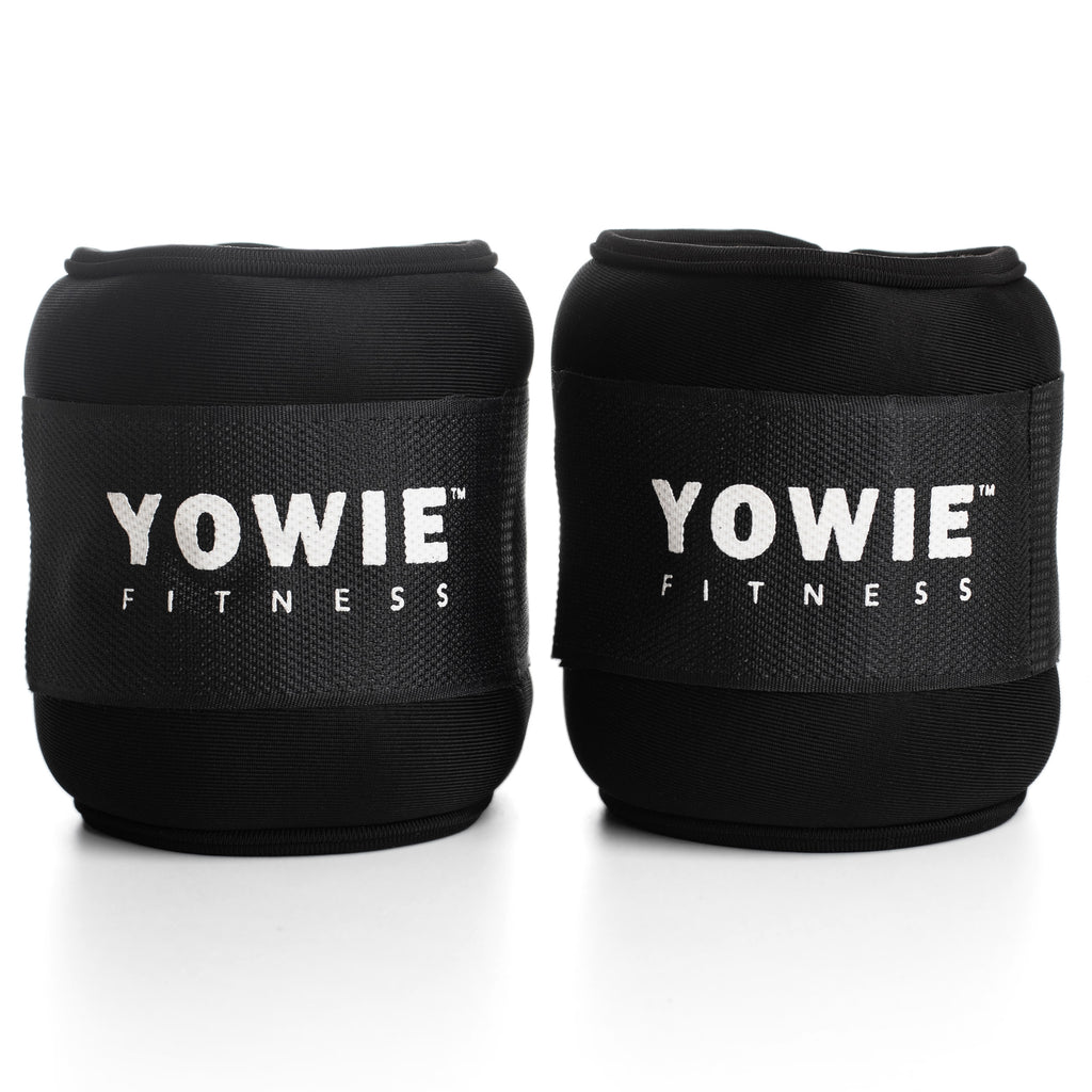Ankle Weight Set - 2 x 2kg | Padded Ankle Strap Weights | Yowie