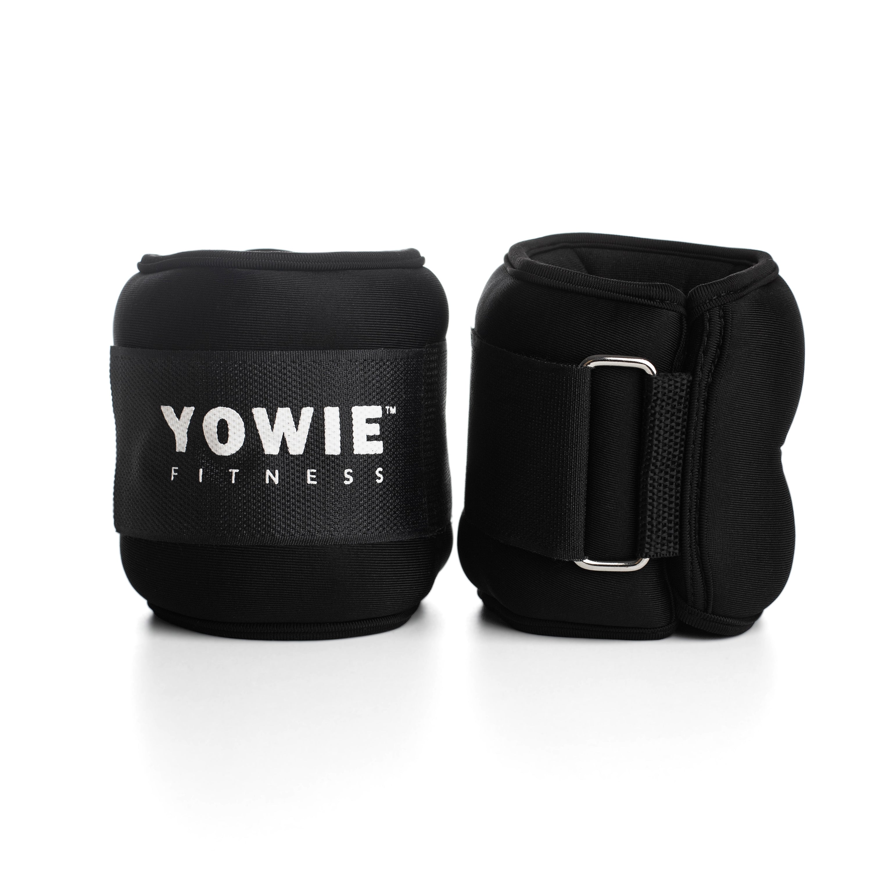 Ankle Weight Set - 2 x 1kg | Padded Ankle Strap Weights | Yowie